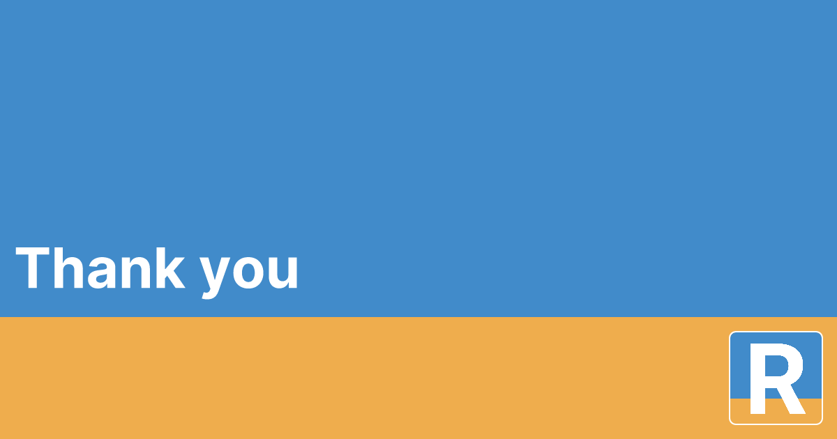 Thank you